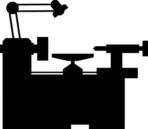 5 Free Lathe Clipart Images