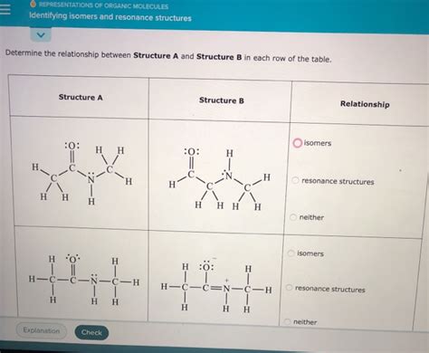Solved O REPRESENTATIONS OF ORGANIC MOLECULES Identifying | Chegg.com