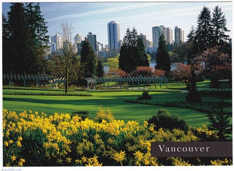 Vancouver Stanley Park British Columbia Vancouver Canada Postcard 3086