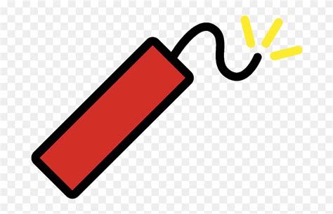 Firecracker Emoji Clipart Png Download 5356998 Pinclipart