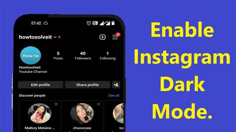 How To Enable Instagram Dark Mode New Update Instagram Dark Theme 2023