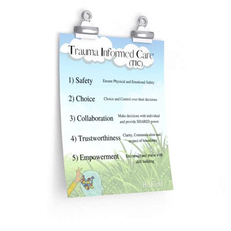 Trauma Informed Care Posters Etsy