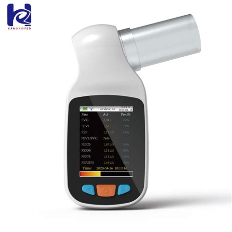 Healthcare Digital Portable Spirometer With Pc Software Digital