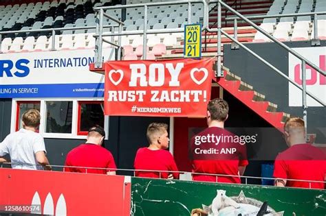 Emmen Comrades Of The Deceased Roy Van Mil Who Died In An Accident Nachrichtenfoto Getty