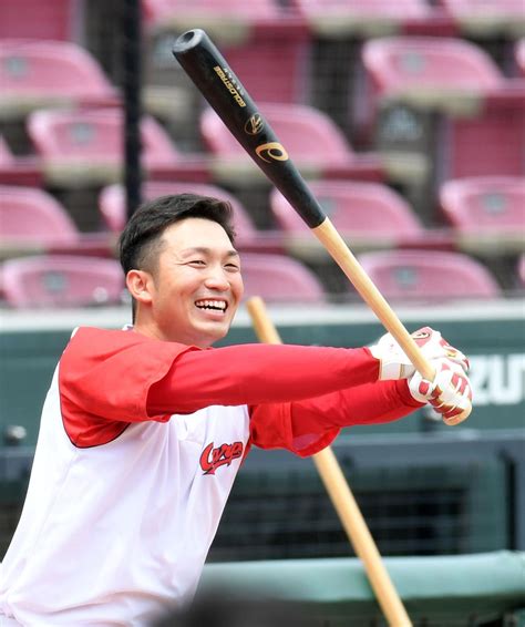 カープ・鈴木 リーグ戦再開へ振り込み「チームに貢献したい」（デイリースポーツ） Yahooニュース カープ 選手 鈴木誠也 広島