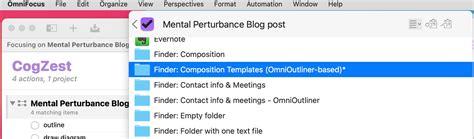 how to create systematically and stay “in the zone” using omnifocus