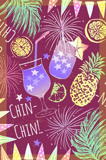 Christmas Cocktail Party Illustrations Royalty Free Vector Graphics