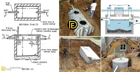 Septic Tank Components And Design Of Septic Tank Base