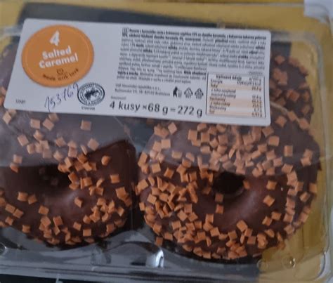 Salted Caramel Donut Lidl Kalorie Kj A Nutriční Hodnoty