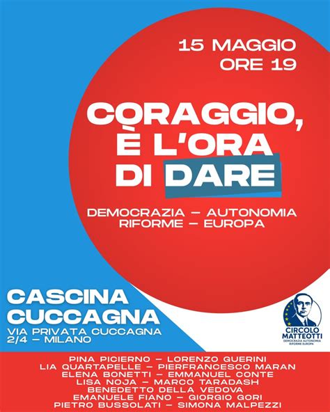 Nasce Il Circolo Giacomo Matteotti La Nuova Casa Del Dibattito