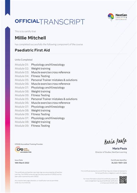 Cpd Accredited Certificate Nextgen Learning