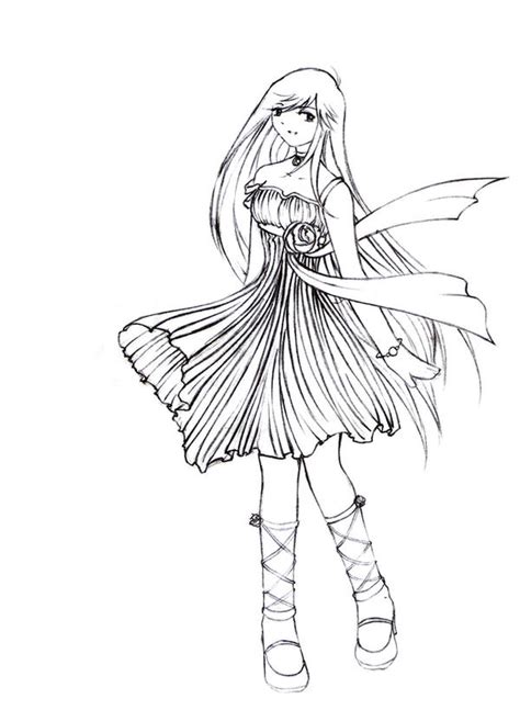 Linart Moon Princess By Akira777 On Deviantart