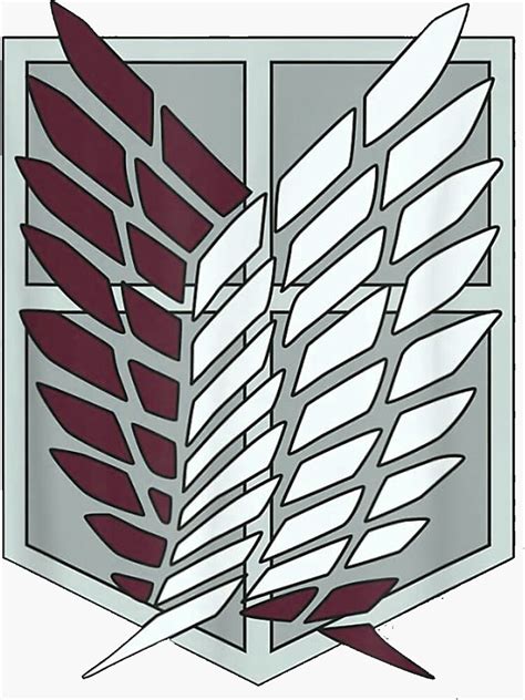 Scout Regiment Logo Sticker For Sale By Dawn6441 Redbubble