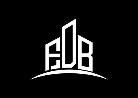 Premium Vector Letter Fdb Building Vector Monogram Logo Design