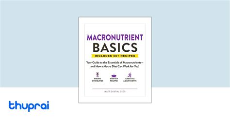 Buy Macronutrient Basics Your Guide To The Essentials Of