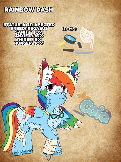 Eclipsed Infection Au Rainbow Dash By Colamlpart On Deviantart