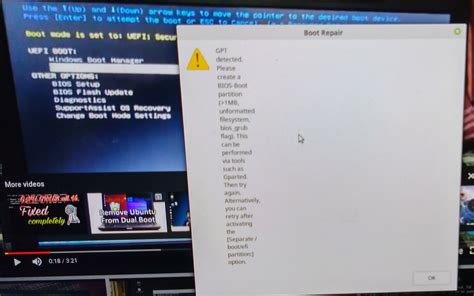 How To Fix Gpt Detected Please Create A Bios Boot Partition” While