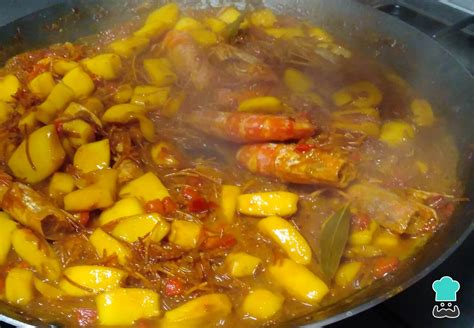 Fideuá de marisco con fideos finos Fácil
