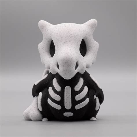 Halloween Cubone Toy Pokemon 3d Printed T Free Crochet Pokeball W
