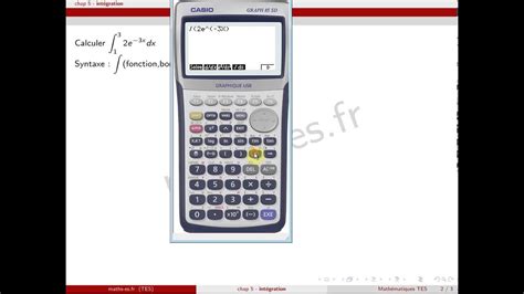 Ecrire Un Algorithme Sur La Calculatrice Casio Graph 35e