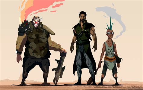 Artstation Post Apocalyptic Characters Josh Shelnutt Character