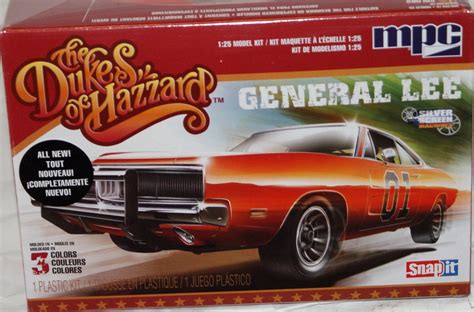 Mpc Dukes Of Hazzard General Lee 1 25 Scale Plastic Snapit Car Model
