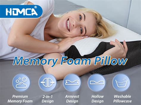 Mua Homca Memory Foam Cervical Pillow 2 In 1 Ergonomic Contour