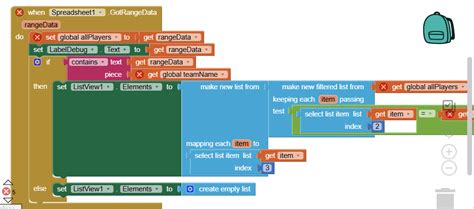 How Do You Find Corresponding Data In Sheets Via Listview App Inventor For Ios Mit App