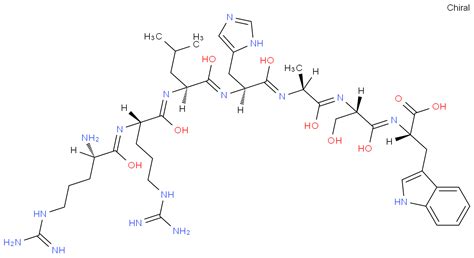 L Tryptophan L Arginyl L Arginyl L Leucyl L Histidyl L Alanyl L Seryl