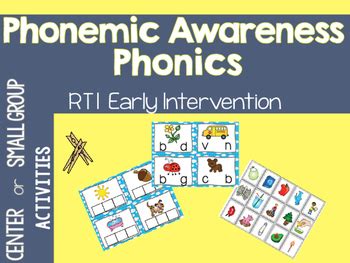 CVC Activities RTI And Small Group By Callender S Kidz TPT