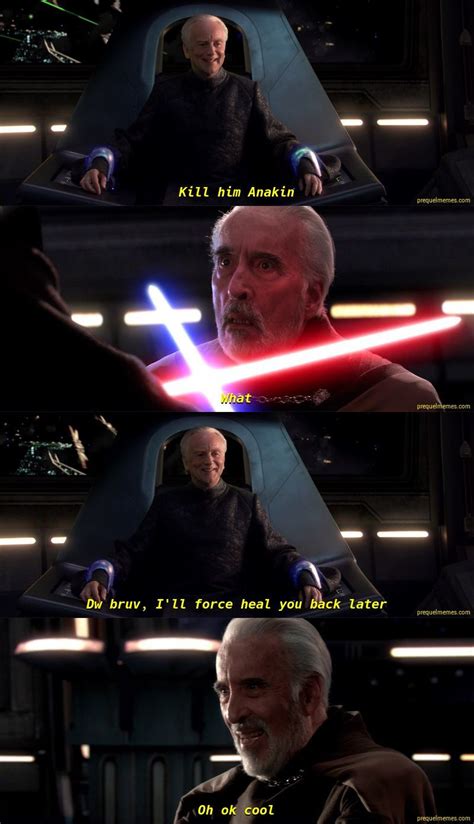 Force Healing Back Again Rprequelmemes