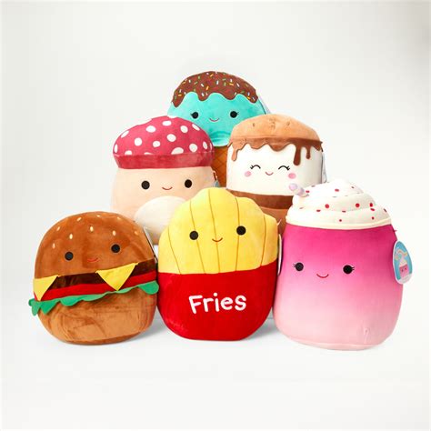 Squishmallows™ 12 Junk Food Plush Toy Styles May Vary Food