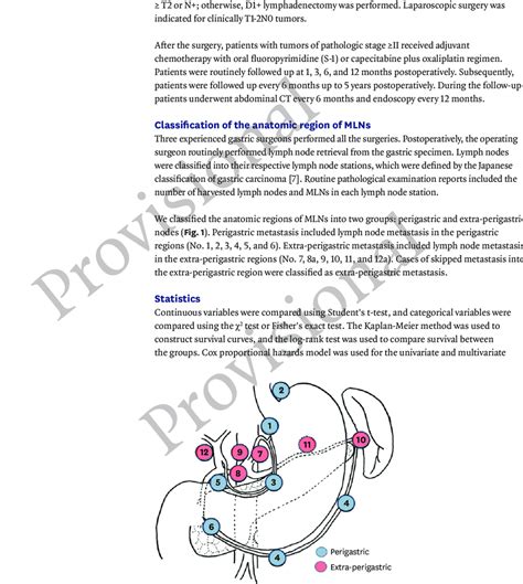 Classification Of The Anatomic Region Of Metastatic Lymph Nodes Download Scientific Diagram