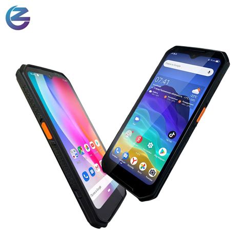 handheld android nfc barcode pda scanner reader rugged design