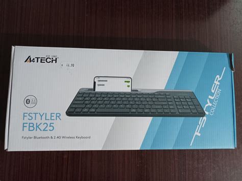 Безжична клавиатура A4tech Fstyler FBK25 гр. Русе в.з. Касева Чешма ...