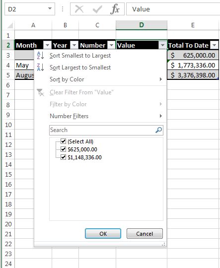 Vba How To Use Subtotal Function In Excel Table With Filters Stack Overflow