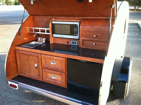 Tiny Yellow Teardrop Ten Best Teardrop Galleys Teardrop Trailer For