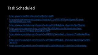 Windows Privilege Escalation Overview Pdf
