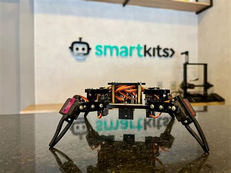 Kit Robô Aranha Com Arduino Robótica E Programação Fácil