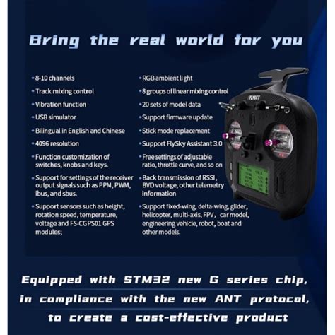 Flysky Fs St8 24 Ghz Ant Transmitter With Fs Sr8 Receiver Upgraded