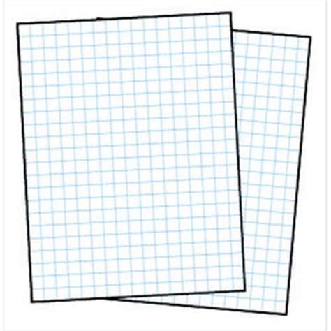 School Smart 085280 3 Hole Punched Double Sided Graph Paper With