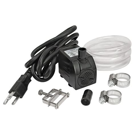 Design Toscano Ul Listed Indooroutdoor 120 Gph Water Pump Kit