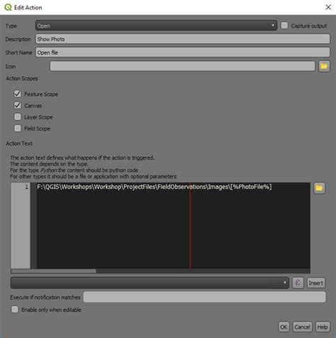 Outcrop Photographs QGIS In Mineral Exploration Documentation