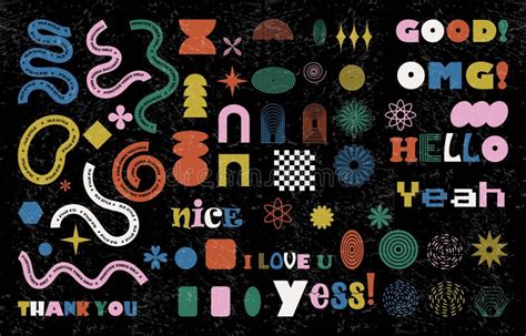 Vector Brutalist Stock Illustrations 4128 Vector Brutalist Stock