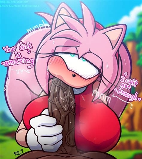 Rule 34 Amy Rose Big Ass Big Breasts Big Nipples Big Penis Blowjob