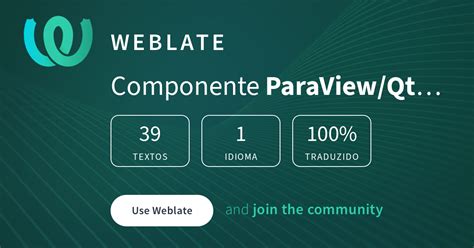 Paraviewqt Widgets — Portuguese Brazil Weblate