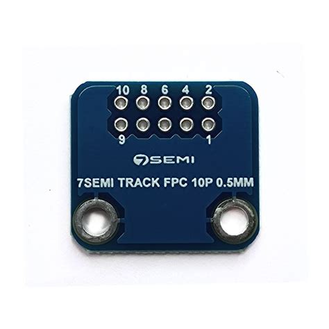 Buy Ffc Fpc 10 Pin Adapter Board Pcb 0 5mm At Best Price 7semi