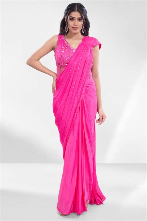 Pre Stitched Sarees Nazranaa