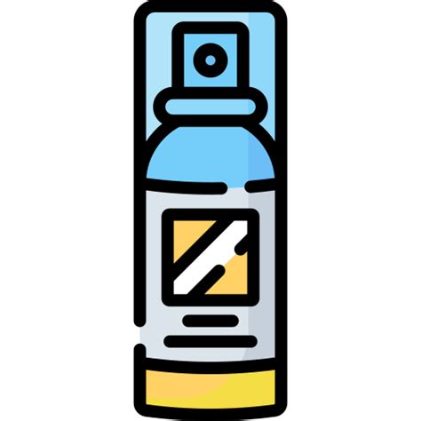 Hair Spray Special Lineal Color Icon