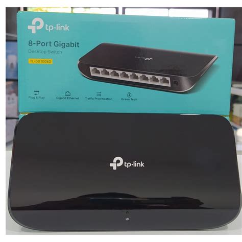 Jual Tp Link Port Gigabit Unmanaged Switch Tl Sg D Shopee Indonesia